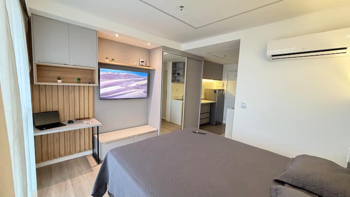 Lindo Flat Em Frente A Praia De Imbetiba! - Macaé