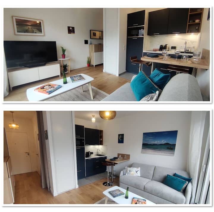 Studio Neuf Lumineux Proche Porte De Versailles - Vanves