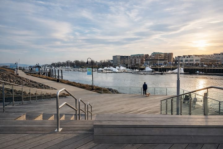 Luxury Skyview 2 Bedrooms Apartment Pool Gym Game - Stamford, CT