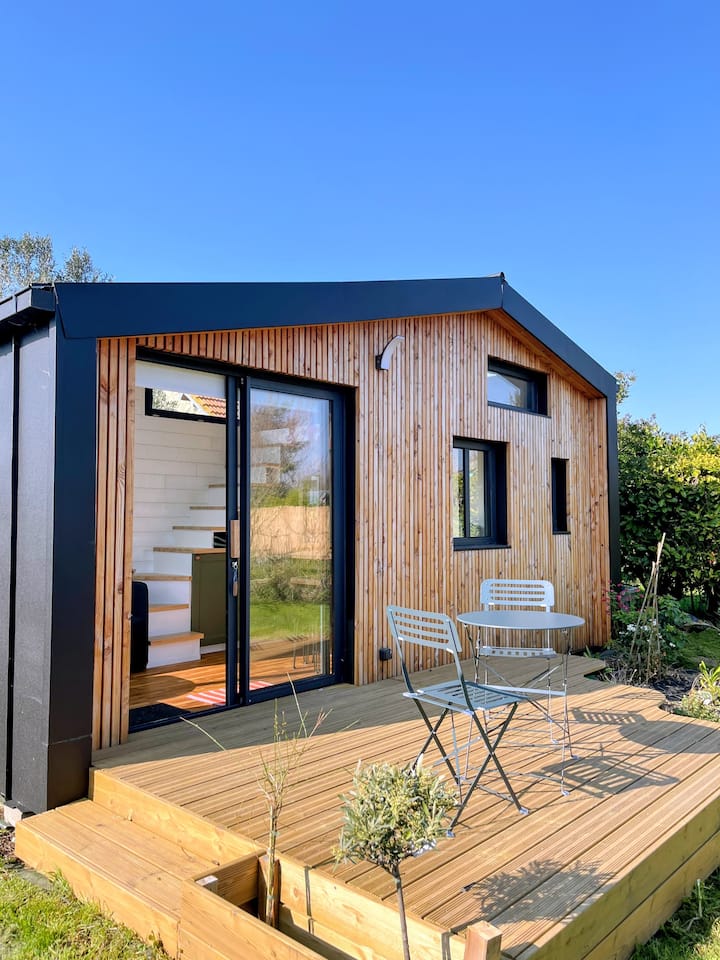 Charmante Tiny House Avec Jardin, Plage à 2 Km - Calvados