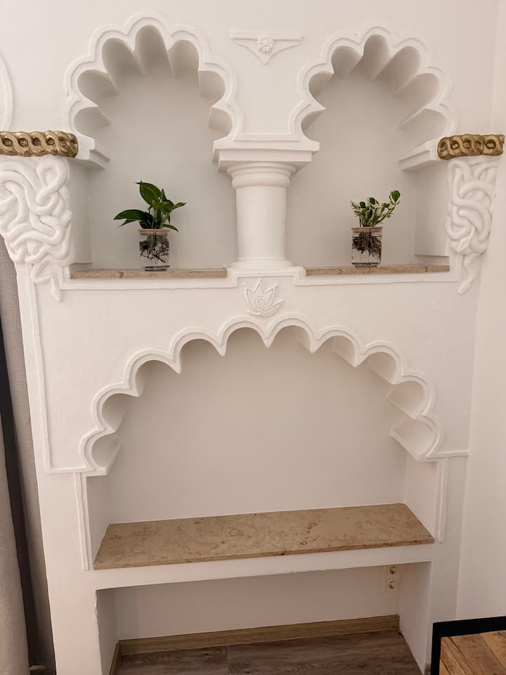 Orientalische Designwohnung Mit Badewanne & Stil - Dresden