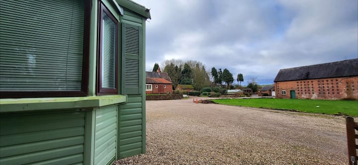 Mobile Home In The Grounds Of A Moated Manor House - Bromsgrove