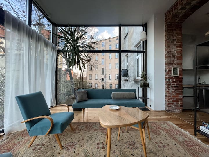 Glass House | Bedroom | City Center - Wroclaw