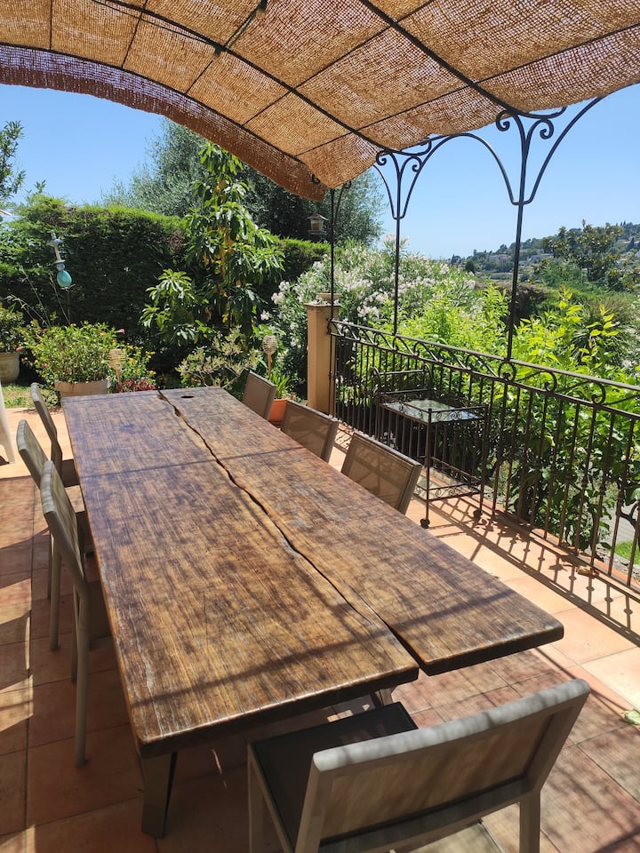 Villa Côte D’azur, Piscine, Calme, Vue Panoramique - Vence