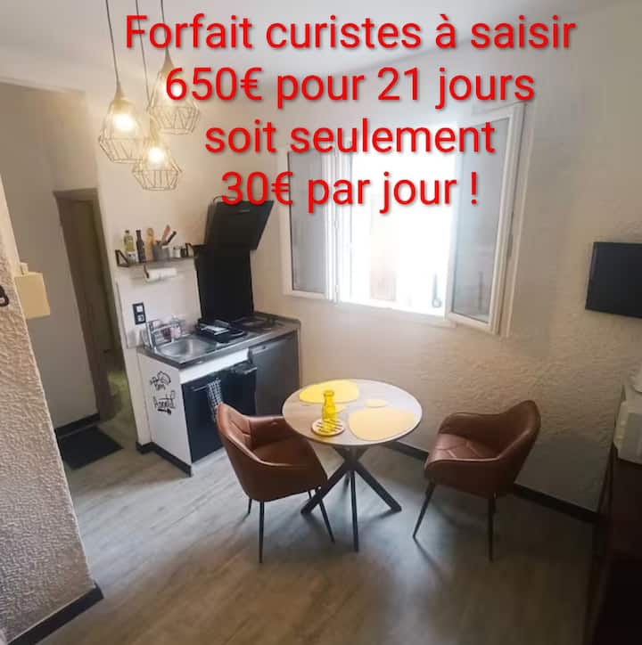 Studio Hypercentre, Hyper Calme, Tout Inclus - Argelès-Gazost
