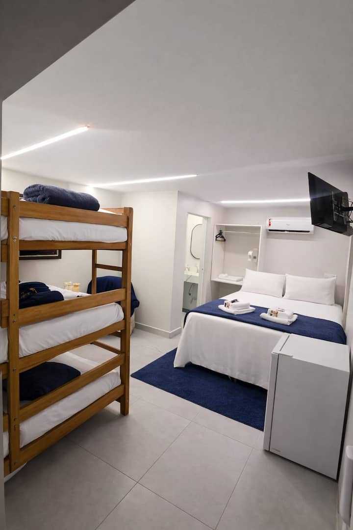 Suíte Charmosa Com Preço Acessível Na Rua Do Porto - Piracicaba