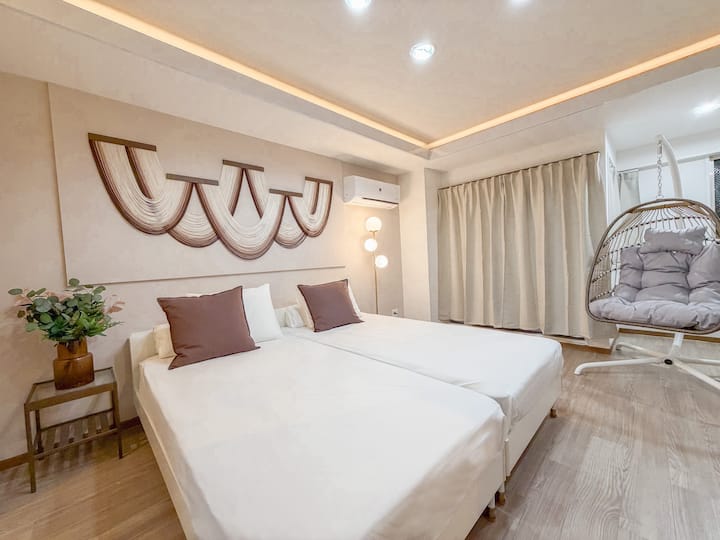 Namba|dotonbori (1stop-1min)|3 Min Sta|luxury Twin - Osaka