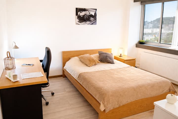 Chambre Calme Avec Bureau & Wifi – Proche Nancy - Laxou