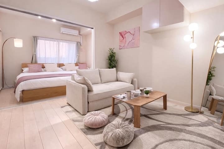 Cozy 1br | 1 Stop To Hakata | Couples & Girls Trip - Fukuoka