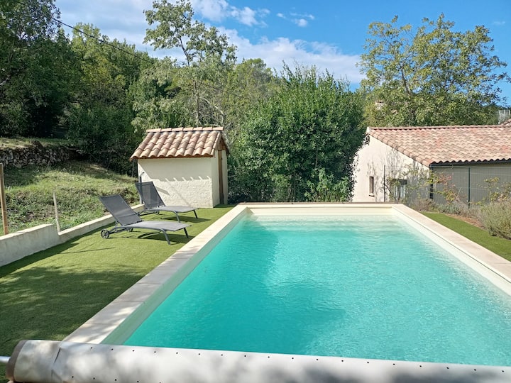 Maison De Plain-pied Avec Piscine - Anduze