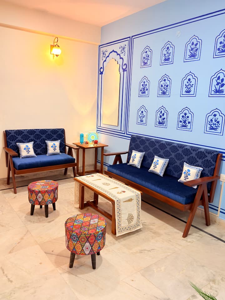 Blue City- Heritage Jodhpur•2bhk•balcony•
Airport - Jaipur