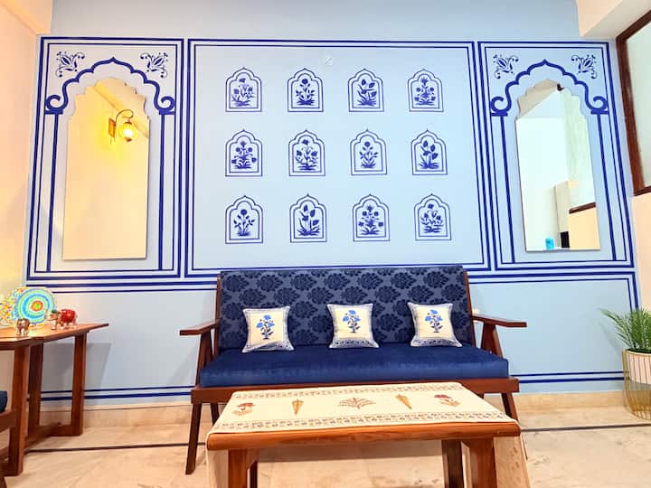 Blue City- Heritage Jodhpur Theme- 2bhk- Balcony - Inde