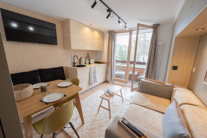 La Perle Des Neiges - Centre Station - 2/3 Pers - Oz-en-Oisans