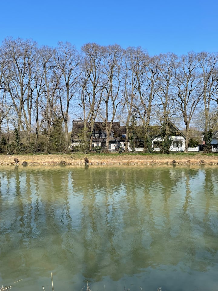 Villa Am Wasser | Großzügig, Stilvoll, Münster Nah - Münster