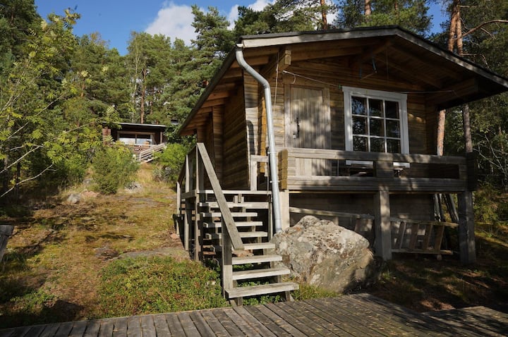 Mökki Merinäköalalla Ja Rannalla Merimaskussa - Naantali