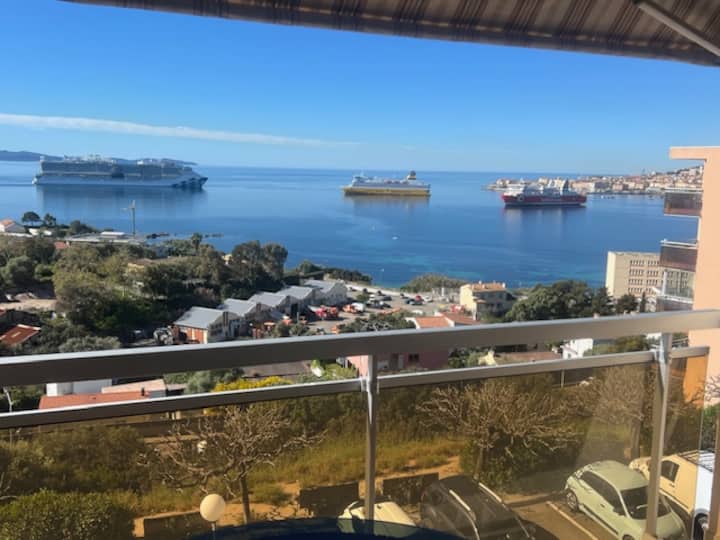F3 Confortable, Vue Mer Et Parking, Entrée Ajaccio - Ajaccio
