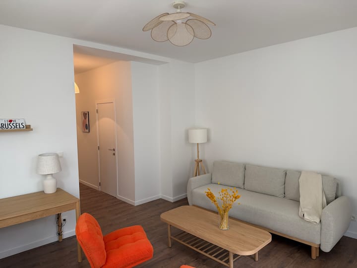 65m² Chic Au Calme à 10min De Bruxelles Centre - Bruxelas