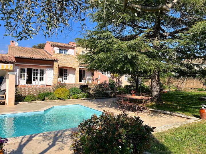 Villa "Le Bonheur Du Brusc" Piscine, Climatisation - Six-Fours-les-Plages