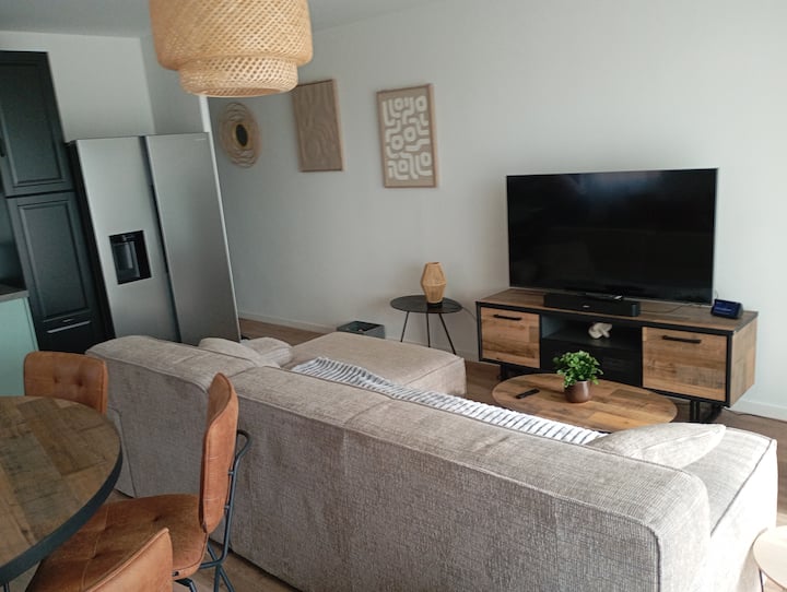 Appart Standing Neuf Terrasse Parkings 3 Km Mer. - Saint-Aubin-sur-Mer