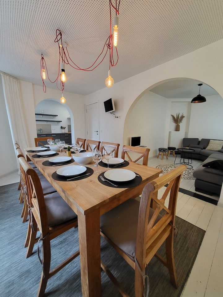 Mozart House – 12 Guests – Central La Panne - La Panne