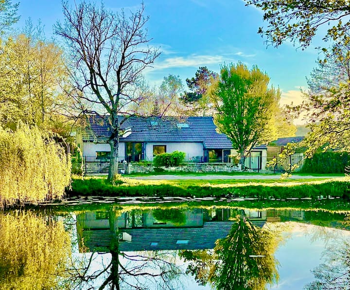 Maison D’architecte.piscine Privée.rivière - Chablis