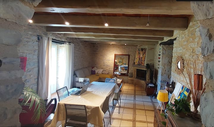Charmante Maison De Village Avec Jardin - Cahors
