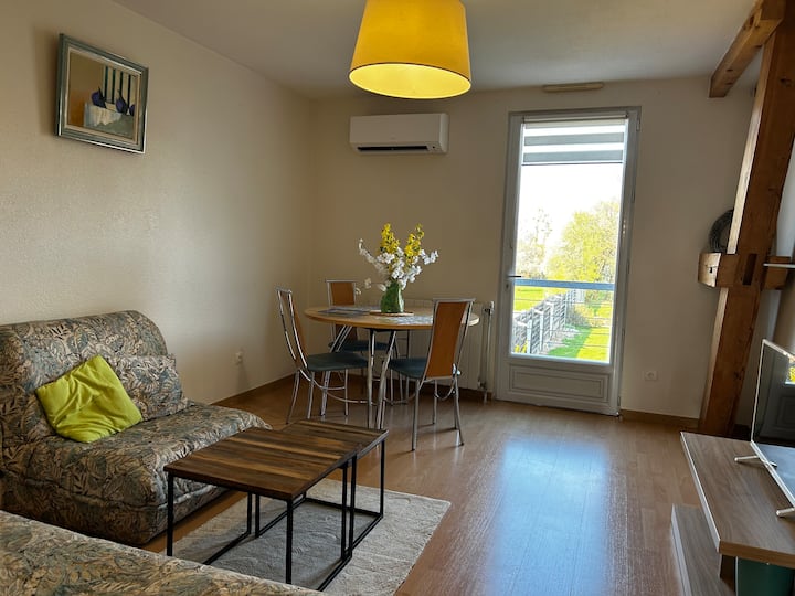 Appartement Au Calme, Vue Sur Piscine Et Jardin - Altkirch