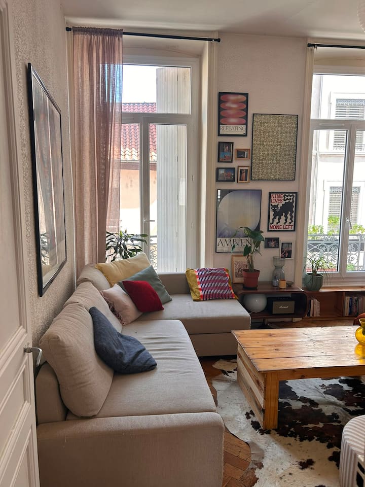 Appartement Cosy Proche Du Centre - Musée des Confluences