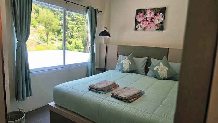 2 Beds, Kitchen, Living Room. Mountain View(b5) - Ko Tao