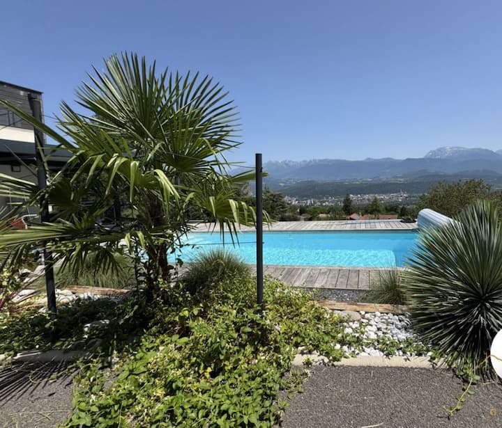 Villa Avec Piscine Sur Les Hauteurs De Grenoble - Lans-en-Vercors