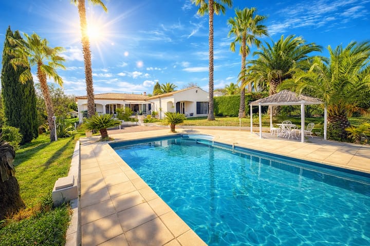 New: Villa 6 Pers Avec Piscine, Pétanque, Billard - Le Castellet