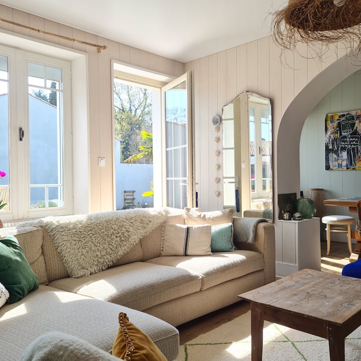 Maison Bohème – 3 Chambres, Jardin Et Terrasse - Challans