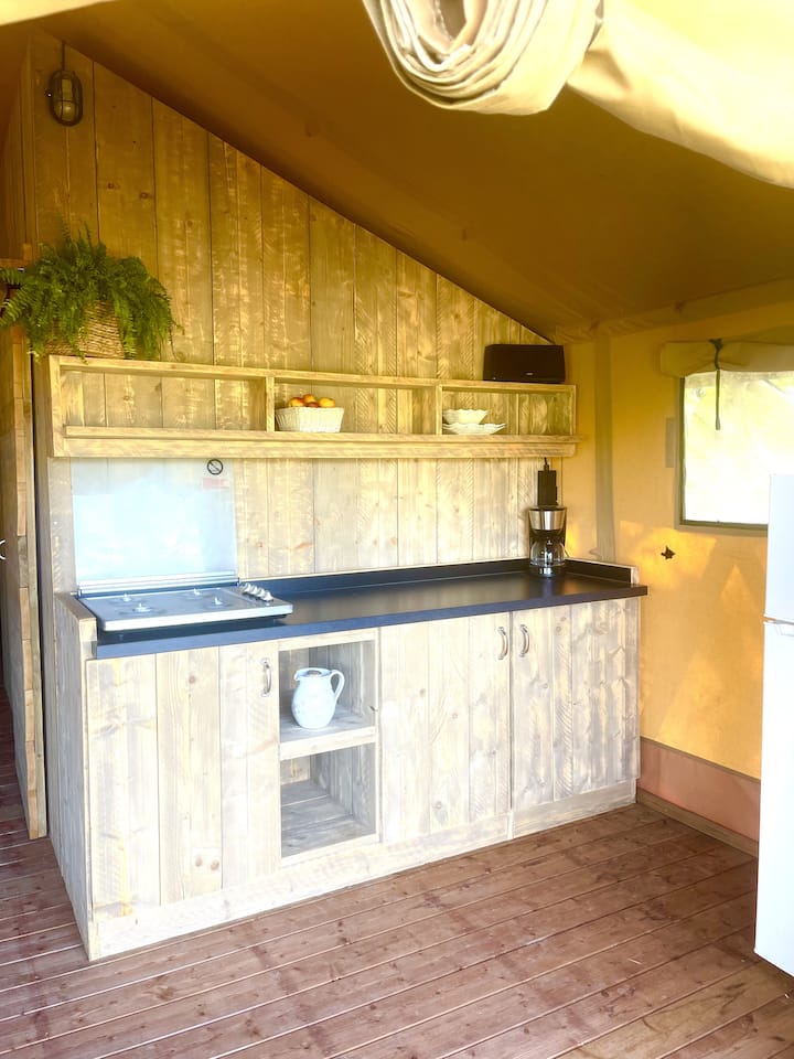 Tente Lodge Xl Avec Vu Sur Le Château De Beynac - Les Eyzies-de-Tayac-Sireuil