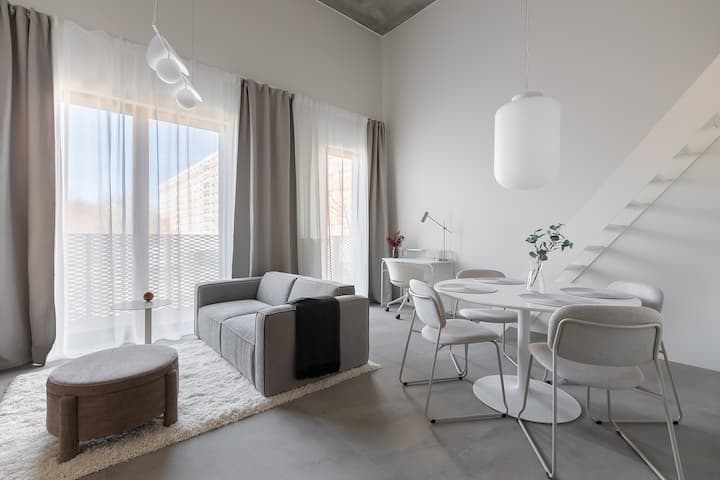 Charming Loft Apartment - Poznań