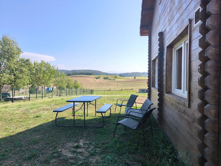 Le Refuge De Lafage - Maison En Bois à La Campagne - Mirepoix