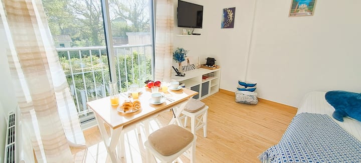 Scarif Beach Studio - Plage à 50 M - Parking Privé - Arcachon