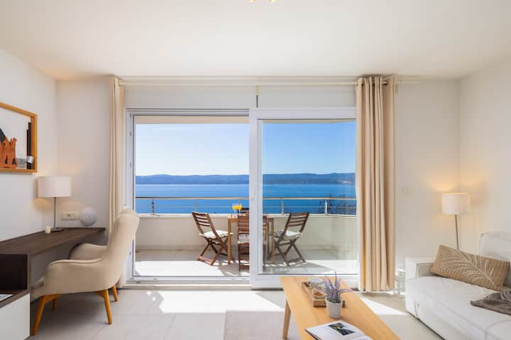 Villa Jolara With Heated Pool - Deluxe Apartment 8 - Brela