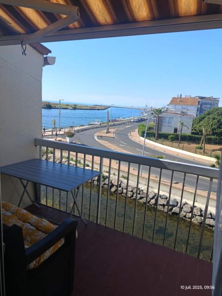 Studio Mezzanine Vue Mer - Valras-Plage