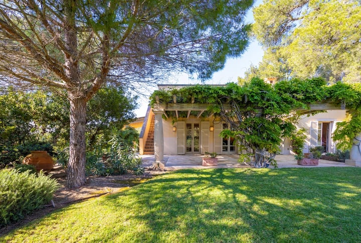 Mallorquin Villa Im Weinberg Und Tennisplatz - Manacor