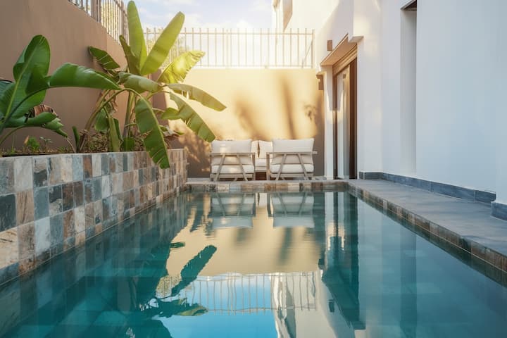 Appartement Piscine Privée • Terrasse • Bourgogne - Casablanca