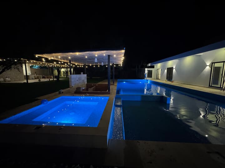 Casa Maya Fuego ¡Alberca+cenote! Las Estacas, Mor. - Estacas