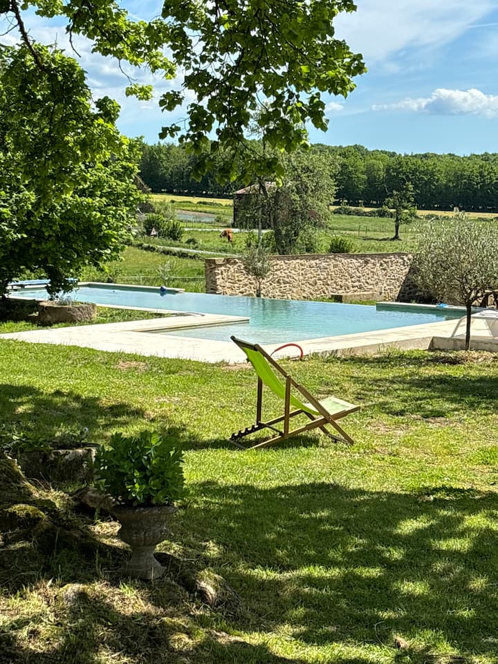 Bergerie Du Xviiie · Piscine · Calme · Berry - Arboretum de la Sédelle