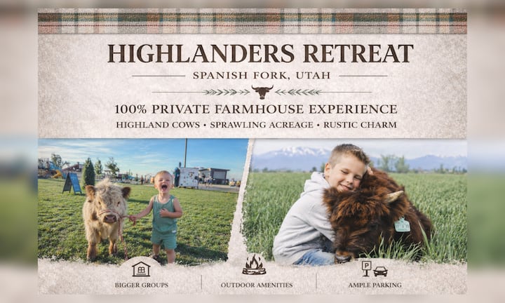 Farmhouse\familyfriendly\bbq Grill\w&d\priv-3br - Springville, UT