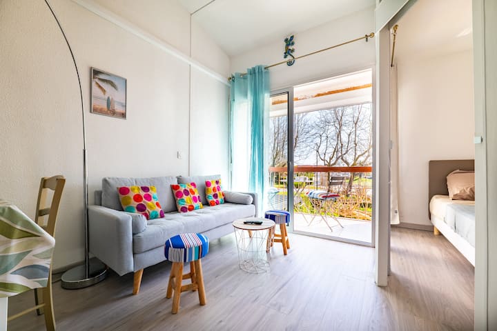 Duplex à La Marina Avec Clim Wifi Parking - Saint-Cyprien