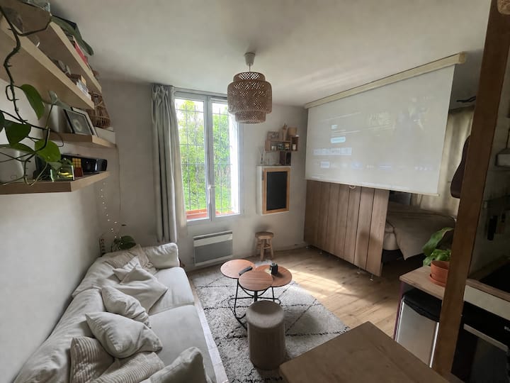 Charmant Studio Cosy Proche Paris & Disney - Fontenay-sous-Bois