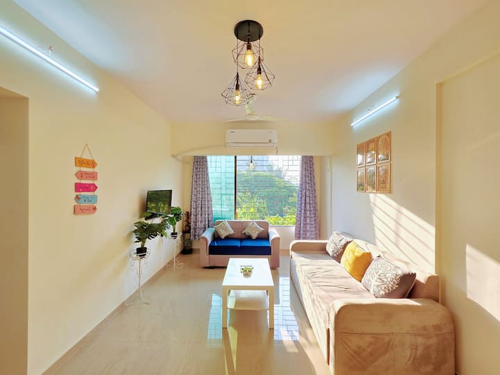 Bliss 144:spacious 2br Family Retreat With 2 Baths - Mumbai