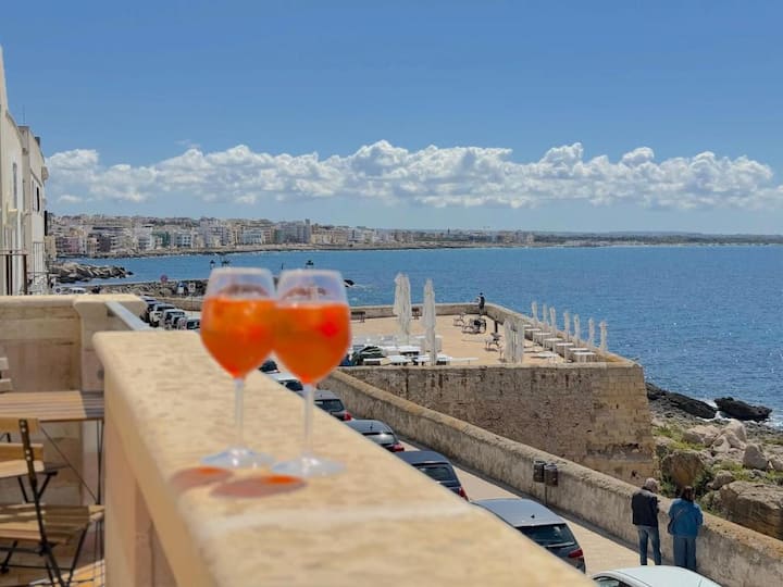 Abuela Teta - Balcony With Sea View - Wi-fi - Gallipoli