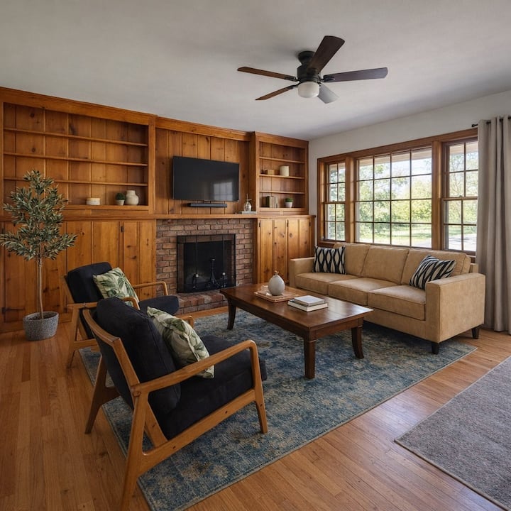 Peaceful 2 Bed Home W/ Private Yard, Quiet Spot - Spartanburg, SC