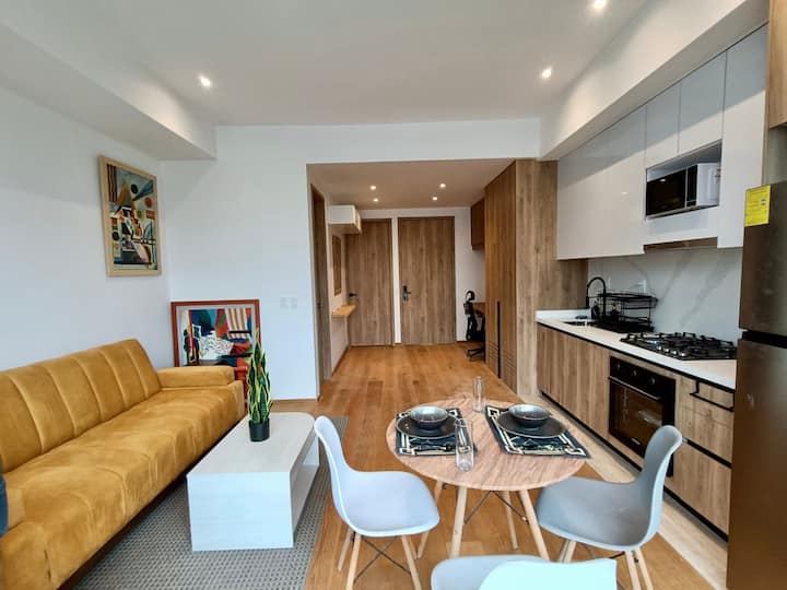 Espectacular Departamento De Doble Terraza. - Mexico