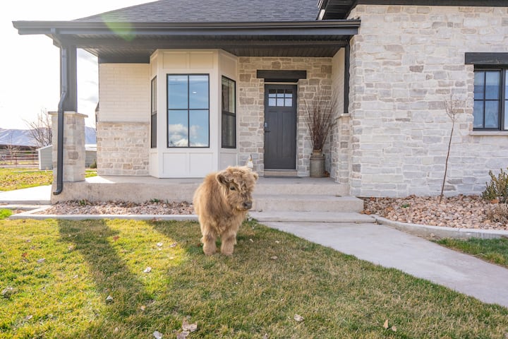 Highlanders Retreat 100%private\farmhouse\prkg\w&d - Payson, UT